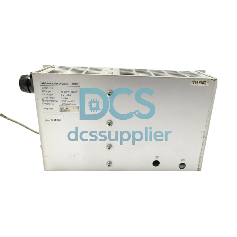 ABB DSSR 122 NK Power Supply Module